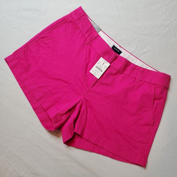 J. Crew | Shorts | Jcrew Womens Size 6 Nwt 35 Classic Chino Short Pink ...